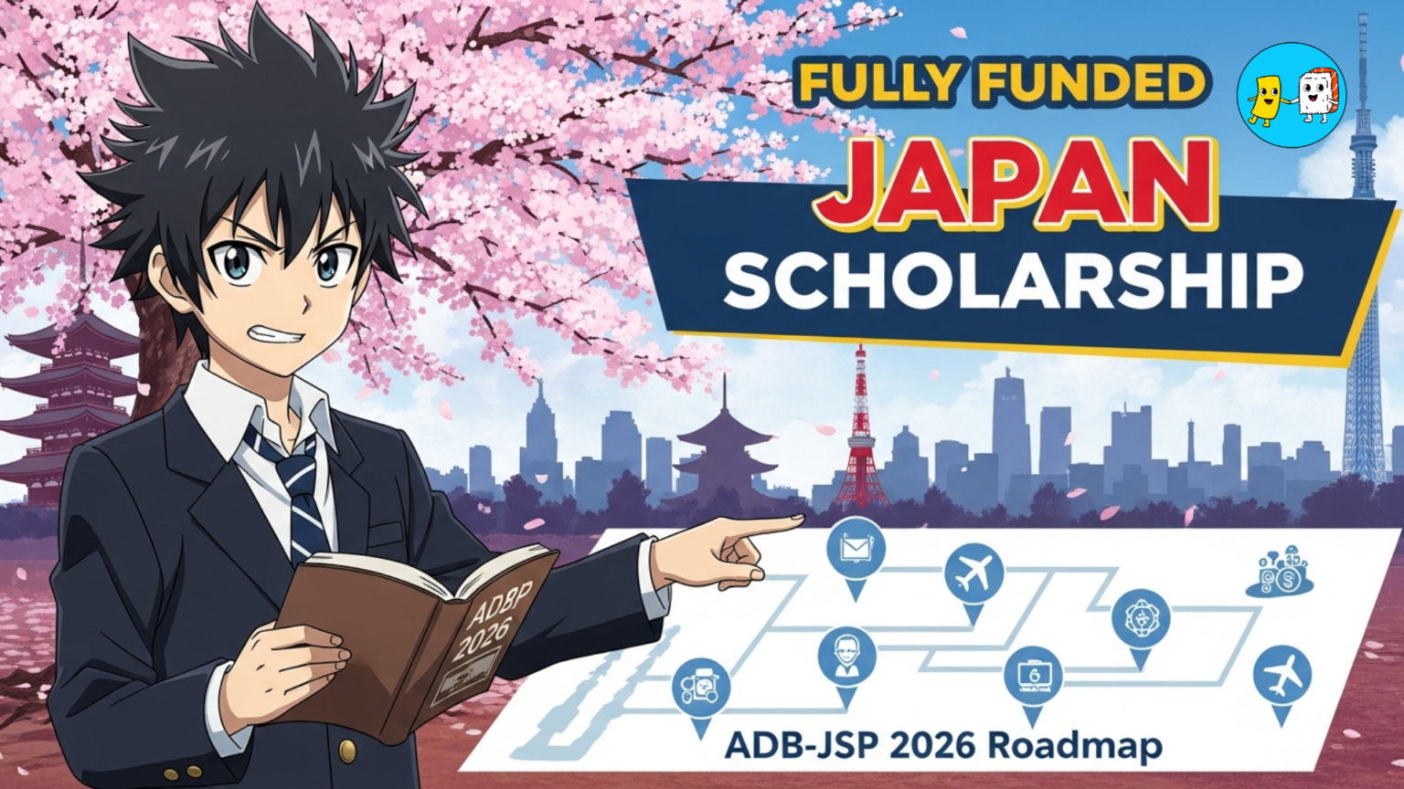 ADB-JSP Scholarship 2026: Study in Japan for Free